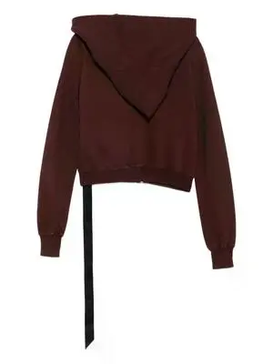 Rick Owens Asymmetric Zip-up Hoodie