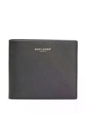 Saint Laurent Paris East/west Wallet - Black