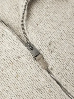 Canali Wool-blend Zip-up Cardigan