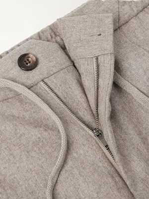 SLOWEAR Incotex Tapered Wool And Cashmere-blend Trousers