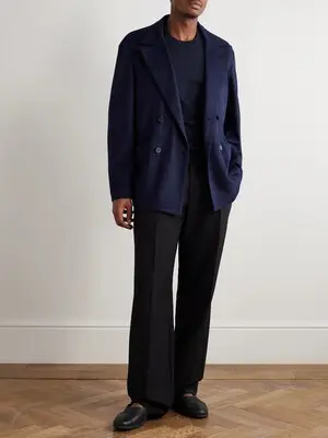 STOFFA Double-breasted Cashmere Jacket