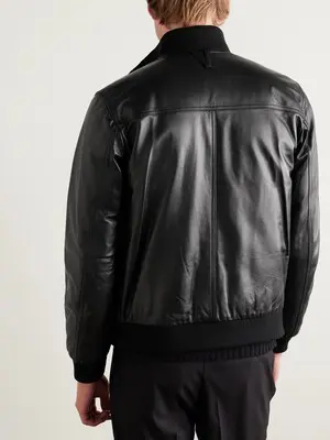 VALSTAR Valstarino Leather Down Jacket
