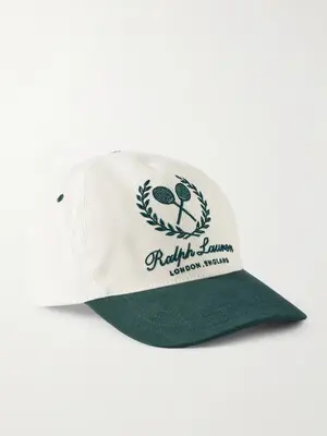 Ralph Lauren Purple Label Logo-embroidered Baseball Cap - Neutrals