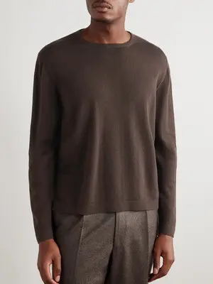 STOFFA Cashmere Crewneck Sweater