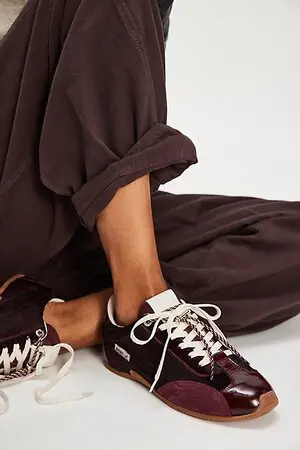 BRONX Veda Court Sneakers - Winter Oxblood