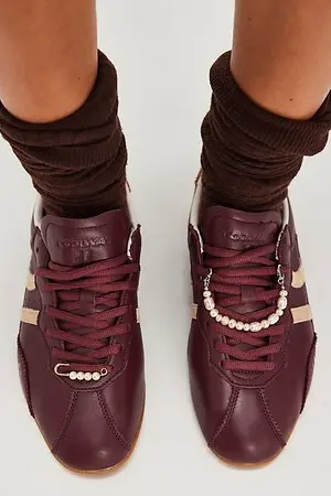COOLWAY Step Sneakers - Burgundy