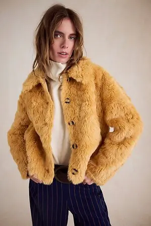 Free People Faux Fur Coats For Women