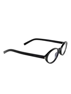 Saint Laurent Jeanne Oval-frame Glasses
