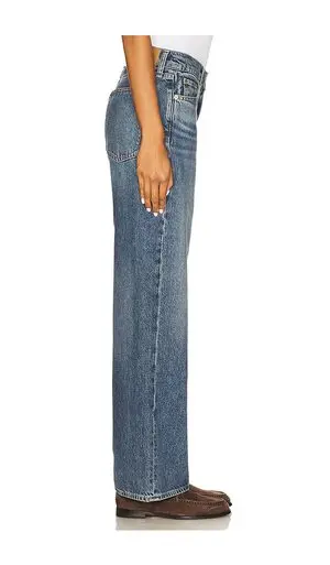 Rag & Bone Cam Low Rise Relaxed Straight Jeans