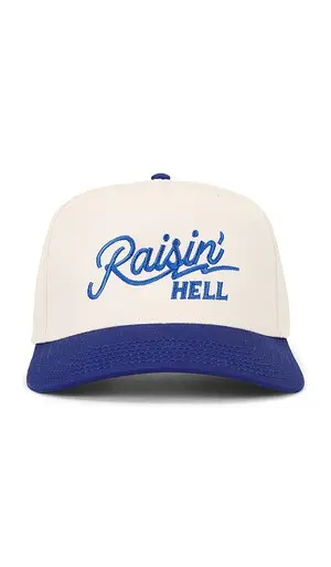 FRIDAY FEELIN Raisin Hell Cap Cream & Blue