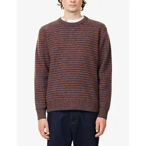 Paul Smith Striped Crewneck Wool Jumper