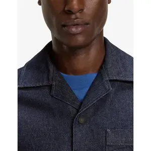 Hugo Patch-pocket Long-sleeve Denim Shirt