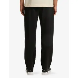 BOSS Straight-leg Cotton-blend Jogging Bottoms