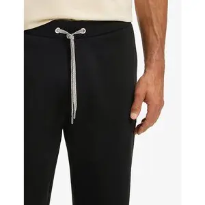 BOSS Straight-leg Cotton-blend Jogging Bottoms