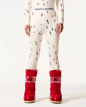 Perfect Moment Base Layer Leggings - Dede-ski-print