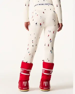 Perfect Moment Base Layer Leggings - Dede-ski-print