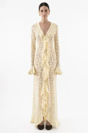 Arakii Lily Maxi Dress - Butter Yellow
