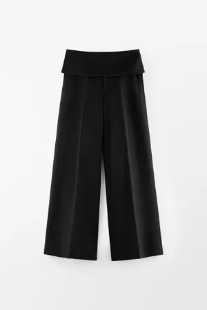 Arakii Wide Leg Trousers - Black