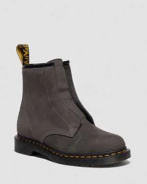 Dr. Martens Contrast Stitching Boots For Women