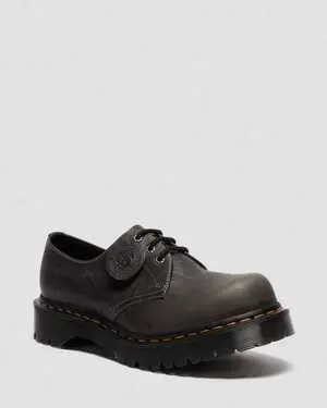 Dr. Martens 1461 Bex Made In England Natural Grain Bump Toe Shoes