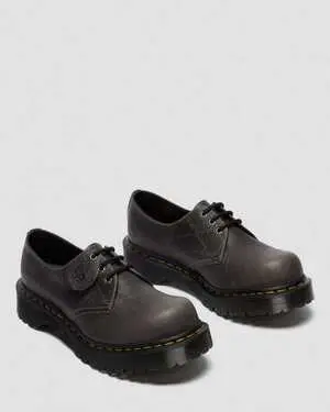 Dr. Martens 1461 Bex Made In England Natural Grain Bump Toe Shoes