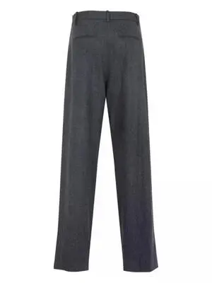 Khaite Wool Straight-leg Trousers