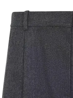 Khaite Wool Straight-leg Trousers