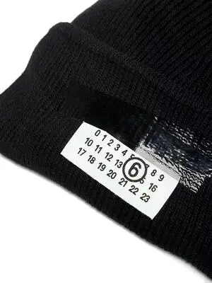 MAISON MARGIELA Ribbed Wool Beanie