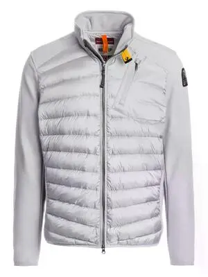 PARAJUMPERS Jayden Quilted-Panel Jacket Grey