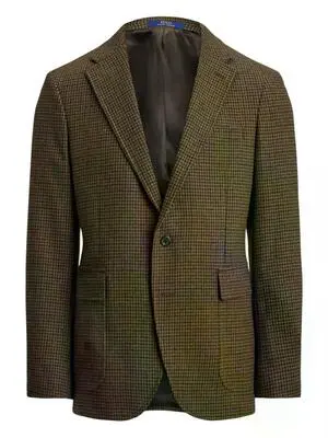 Polo Ralph Lauren Houndstooth Single-breasted Blazer