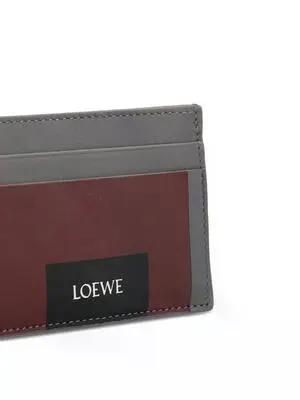 Loewe Colour-block Leather Cardholder