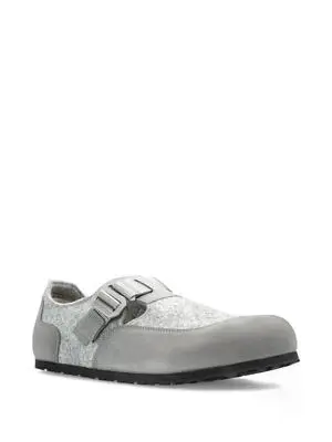 BIRKENSTOCK London Nova Buckle-strap Loafers - Grey