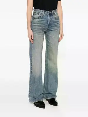 R13 Mid-wash Five-pocket Jeans