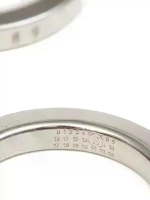 MAISON MARGIELA Numeric Hoop Earrings