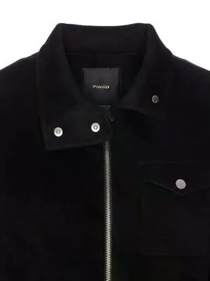 Pinko Zip-front Cropped Jacket
