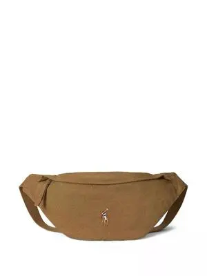 Polo Ralph Lauren Embroidered-logo Belt Bag - Brown