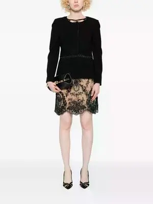 GEMY MAALOUF Embellished Puff-sleeve Jacket
