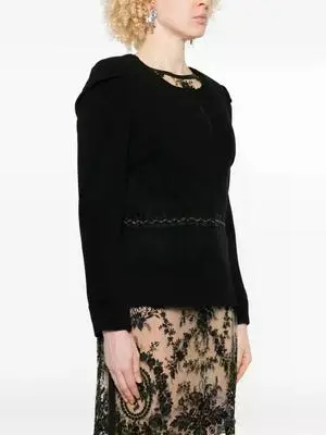 GEMY MAALOUF Embellished Puff-sleeve Jacket