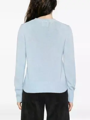 ALLUDE Crew-neck Cashmere Sweater