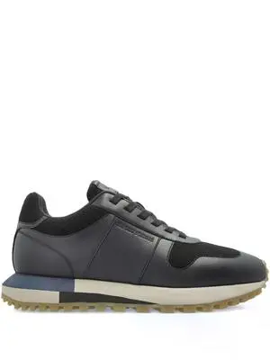 Emporio Armani Leather Panelled Sneakers