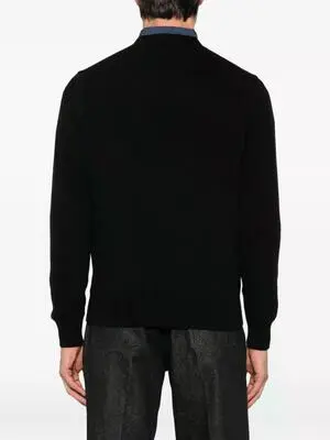 Gucci Logo Plaque Crew-neck Sweater