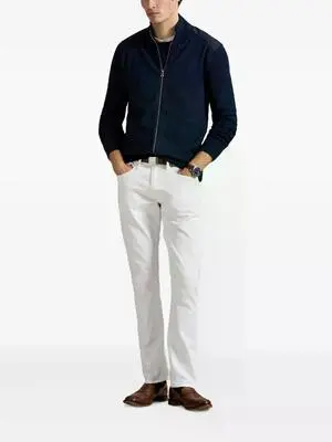 Polo Ralph Lauren High-neck Zip-up Cardigan - Blue