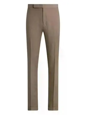 Ralph Lauren Purple Label Cuffed-detail Trousers