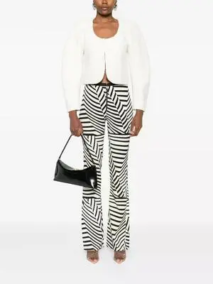 GEMY MAALOUF Stripe-pattern Trousers