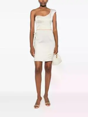 GEMY MAALOUF One-shoulder Mini Dress
