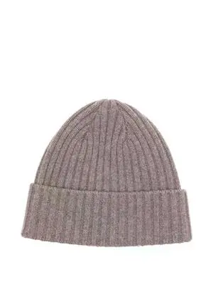 N.peal Cashmere Beanie - Brown