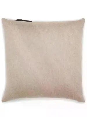 Brunello Cucinelli Large Cashmere Cushion - Neutrals