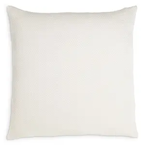 Frette Luxury Ripple Euro Sham Exclusive - Milk