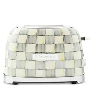 MACKENZIE-CHILDS 2 Slice Toaster - Sterling Check