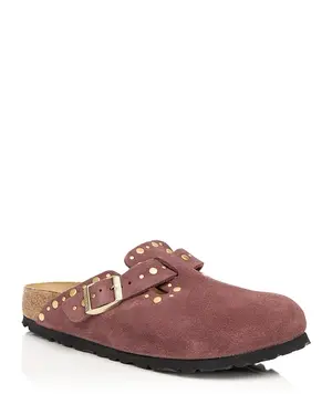 BIRKENSTOCK Boston Rivet Clogs - Pepper